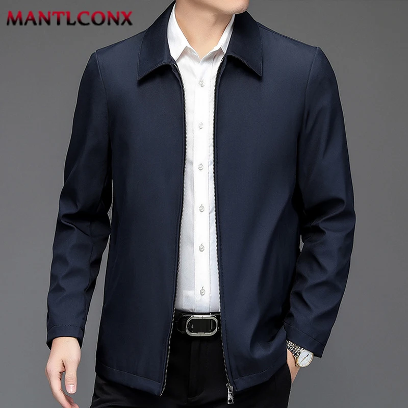 Loose-Casual-Solid-Men-s-Business-Jacket-Social-Blazer-Quality-Middle ...