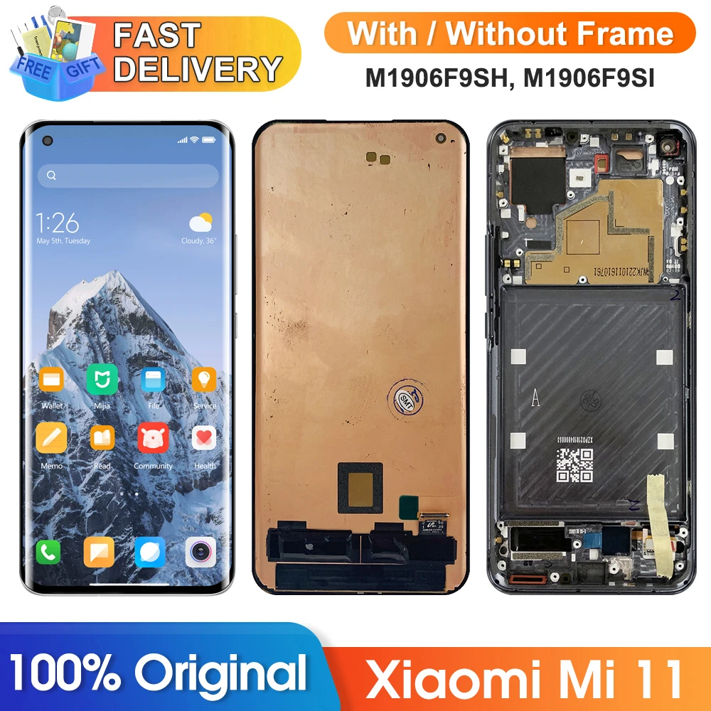 Lcd Display Touch Screen Digitizer | Xiaomi M2011k2g Screen | Xiaomi Mi ...