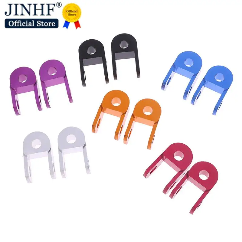 2Pcs Motorcycle Shock Absorber Spacer Jack Up Riser CNC Aluminum Alloy ...