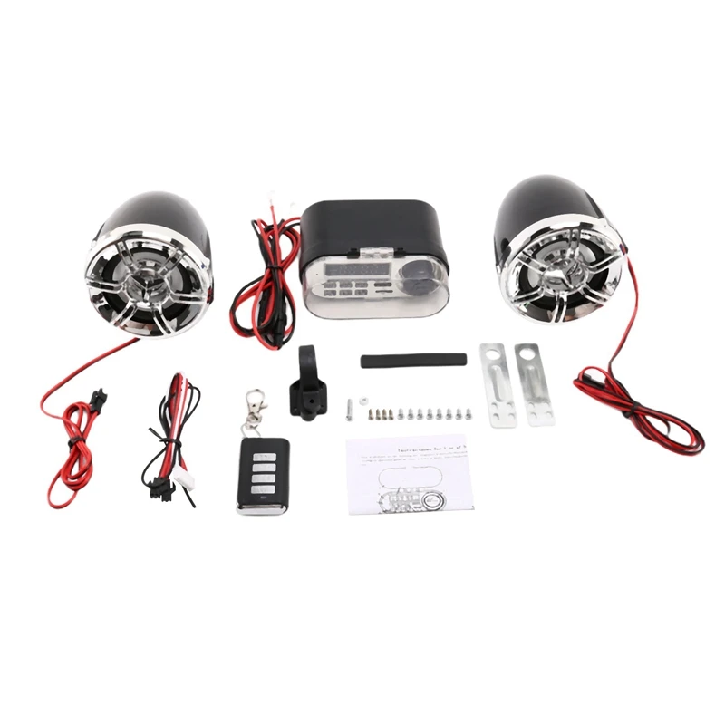 Motorcycle Speakers Bluetooth Radio | Waterproof Motorcycle Speakers ...