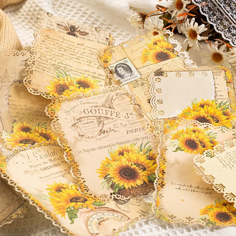 10Pcs/Pack Lace Flowers Scrapbooking Decoration Paper Perfect for ...