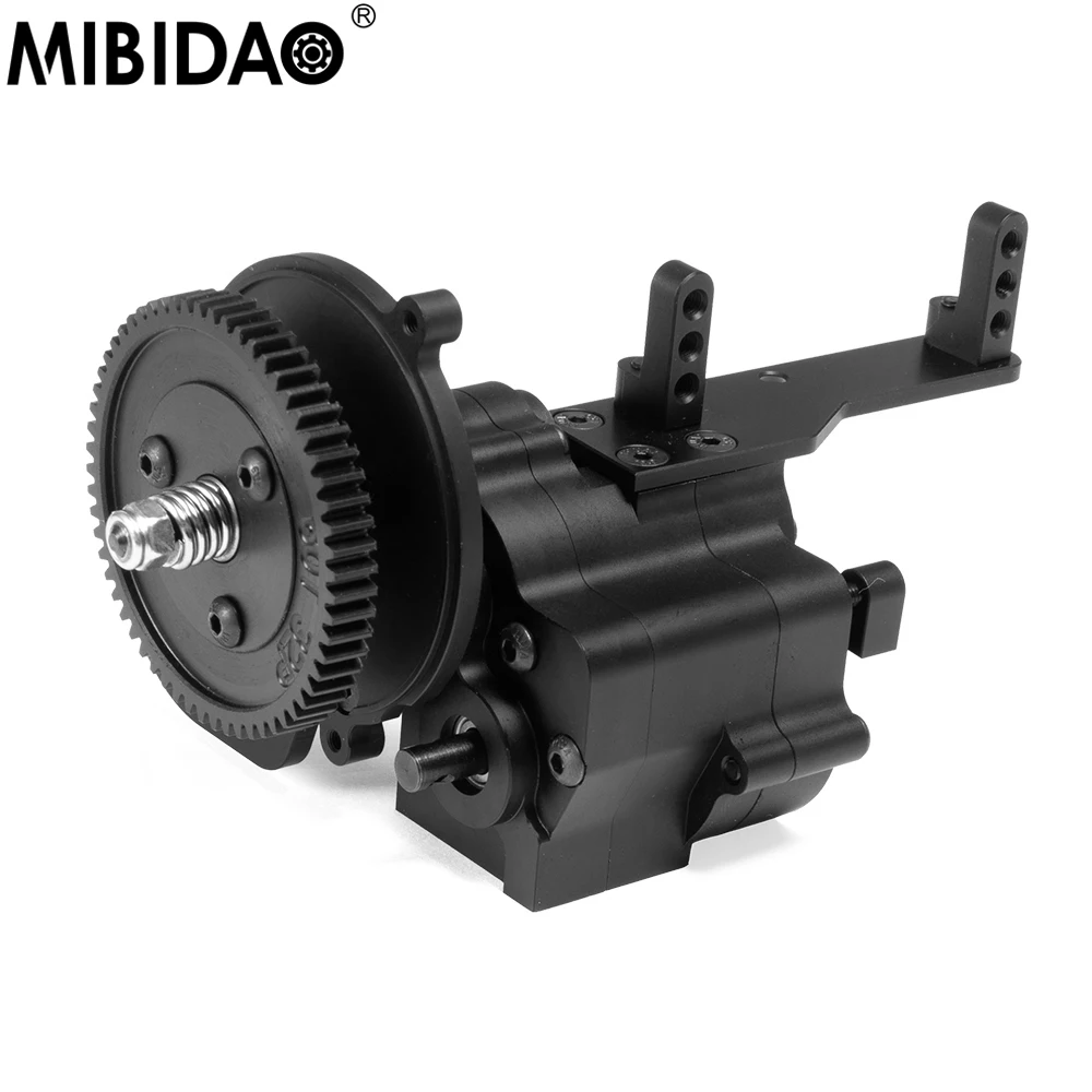 MIBIDAO-Metal-Complete-Gearbox-2-Speed-Transmission-Gearbox-Cover-For-1 ...