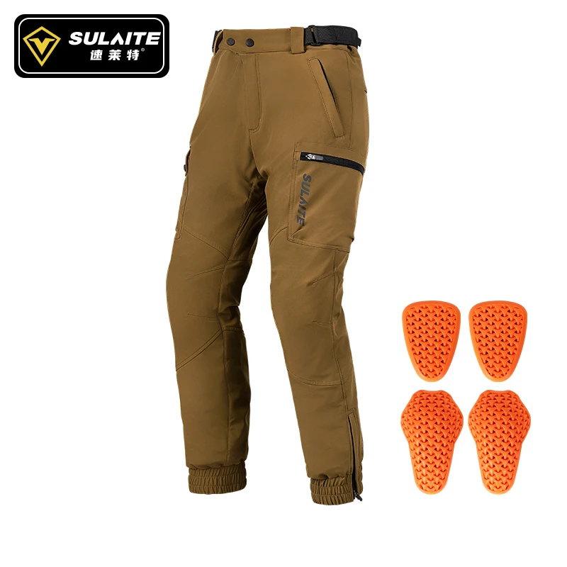 Motorcycle Waterproof Riding Pants Men Plus Velvet Motocross Racing ...