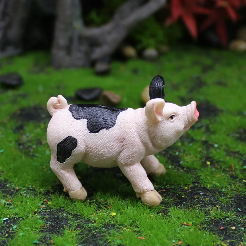 White Pig Figurine