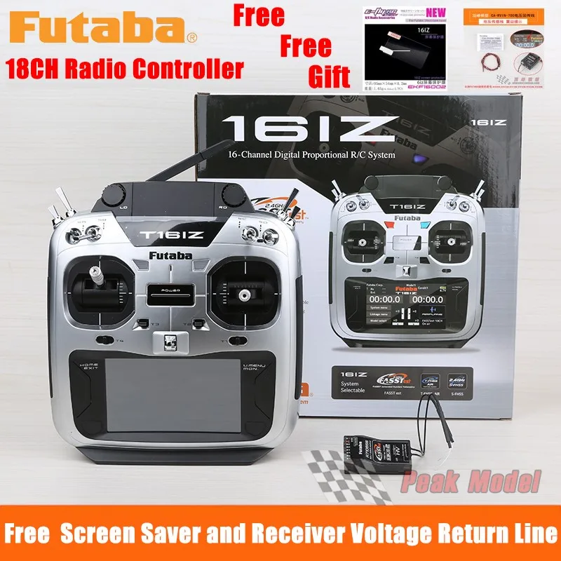 Original Futaba T16iz 18ch Rádio Controlador Transmissor Fasstest 2 ...