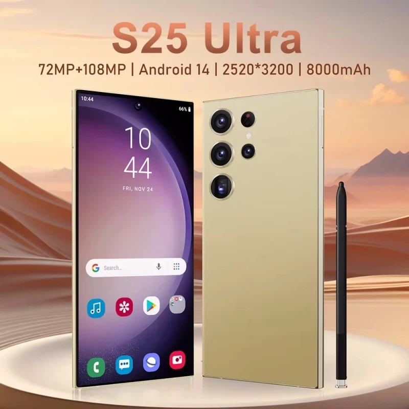 2025 New Global version S25 Ultra smartphone 7.3inch HD Android14 ...