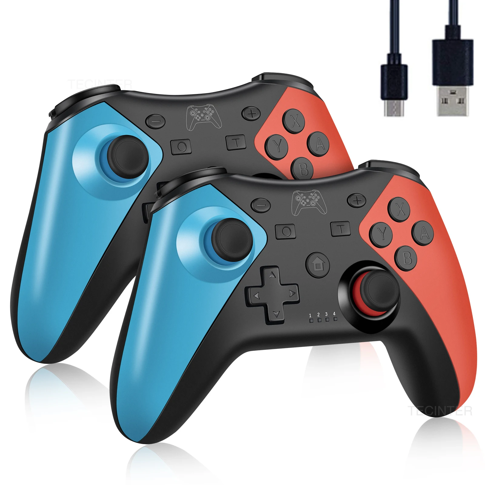 Manette-Bluetooth-sans-fil-pour-Nintendo-Switch-Pro-manette-de-jeu ...