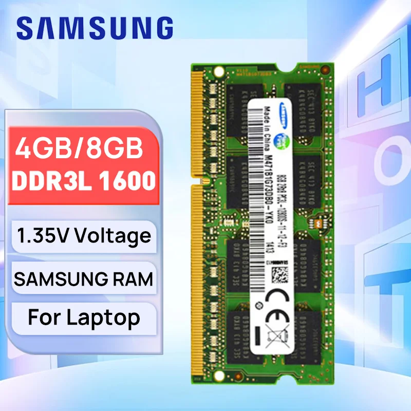 Samsung-Laptop-Memory-DDR3L-Low-Voltage-1-35V-1333-1600-MHz-4GB-8GB-RAM ...