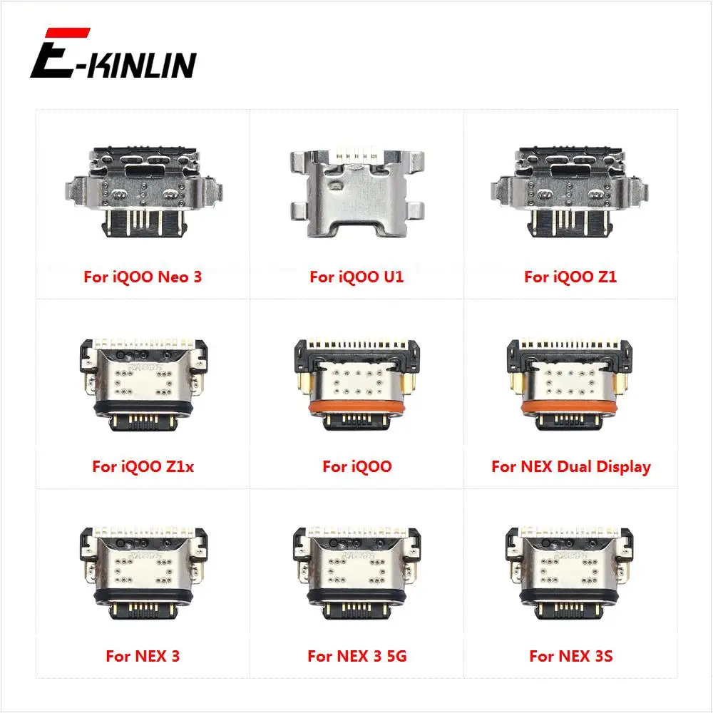 Type-C-Micro-USB-Jack-Connector-Socket-Charging-Port-Charge-Plug-Dock ...