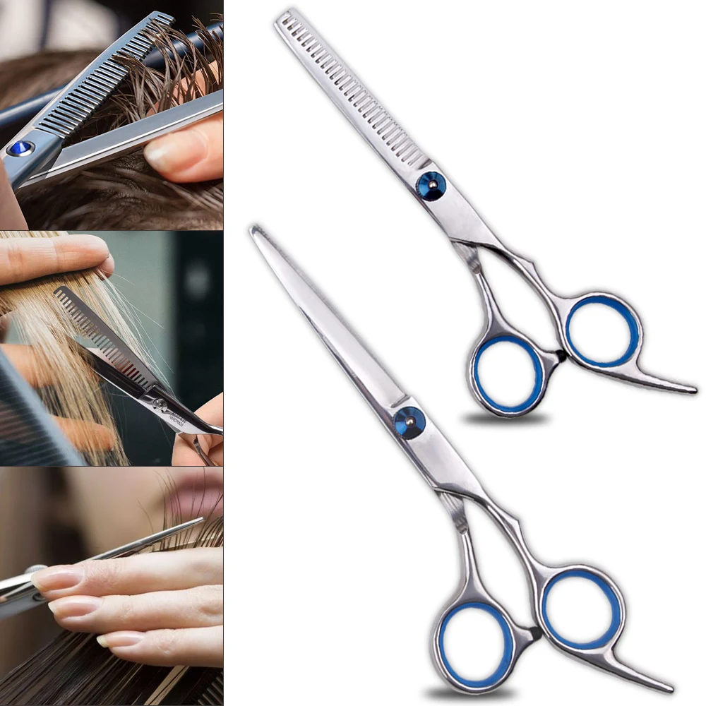 1PC-Stainless-Steel-Barber-Scissors-Professional-Thinning-Shears ...