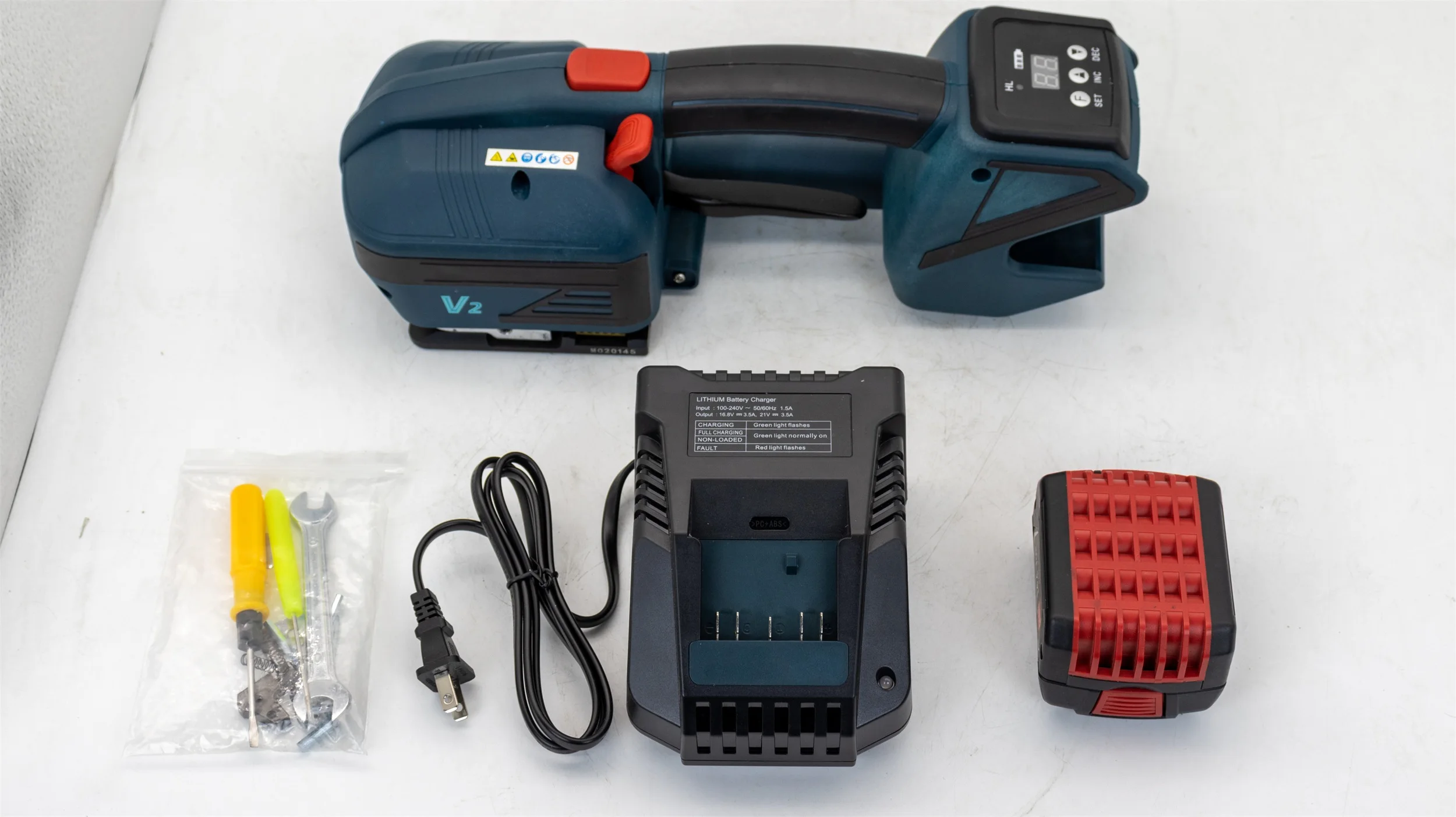 Friction Welding V2 Hightop Electric Strapping Machine Banding Tools ...