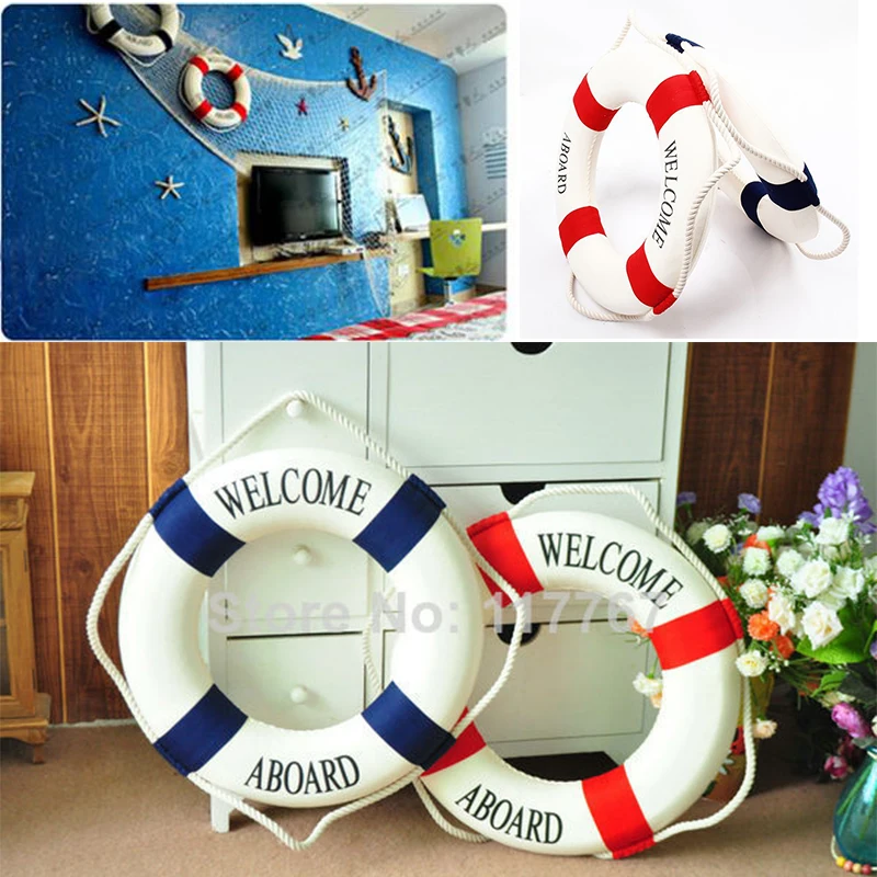 Lifebuoy Ring Boat Sea Life Buoy Hanging On The Ship's Mediterraneo ...