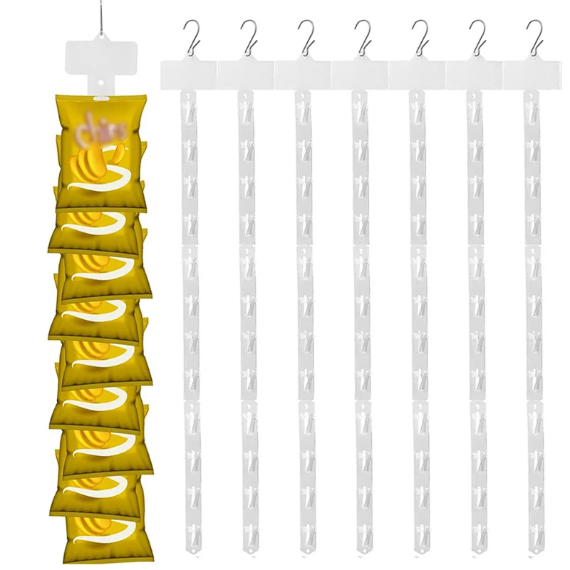 Plastic Hanging Strip Hook Supermarket Snack Hanging Strips Rack Store ...