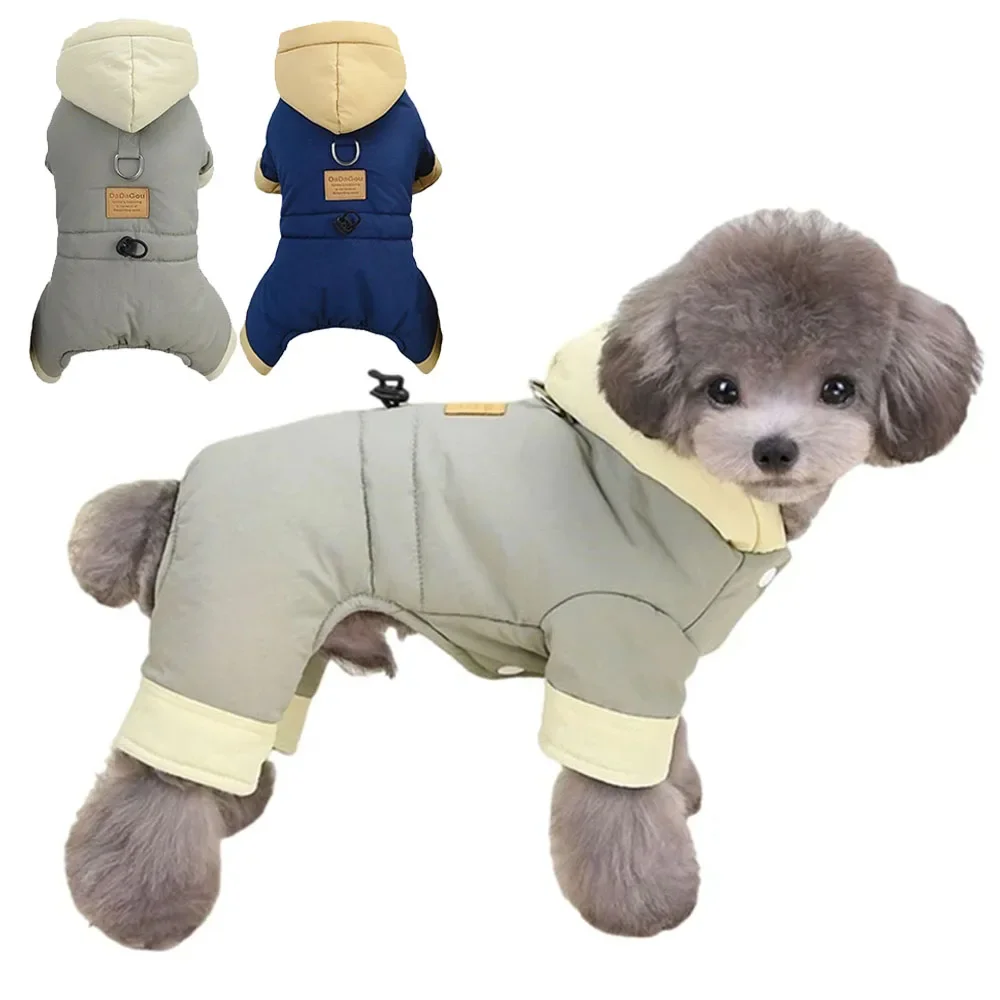 Padded-Waterproof-Small-Dog-Winter-Jumpsuit-Pet-Puppy-Jacket-Coat ...