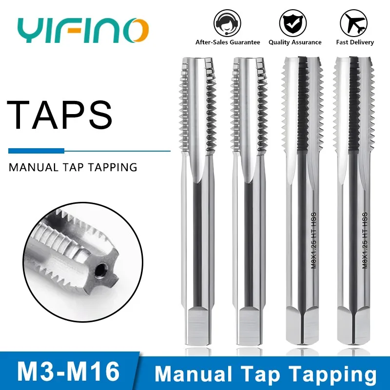 Manual-Tap-Tapping-Set-Stainless-Steel-Tapping-Bit-Thread-Manual ...