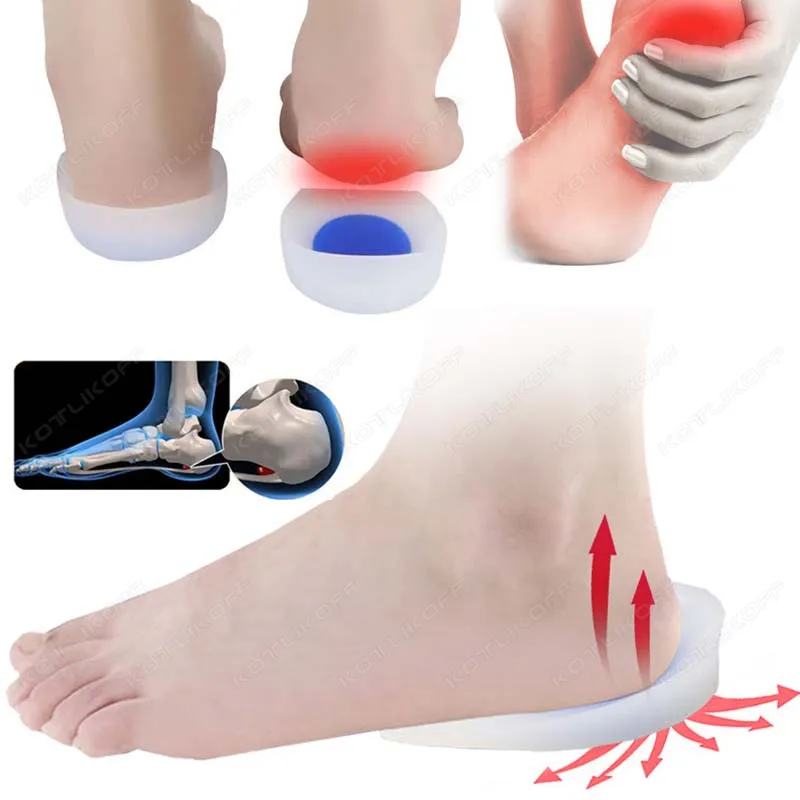 Kotlikoff-Heel-Inserts-For-Plantar-Fasciitis-Medical-Silicone-Elastic ...
