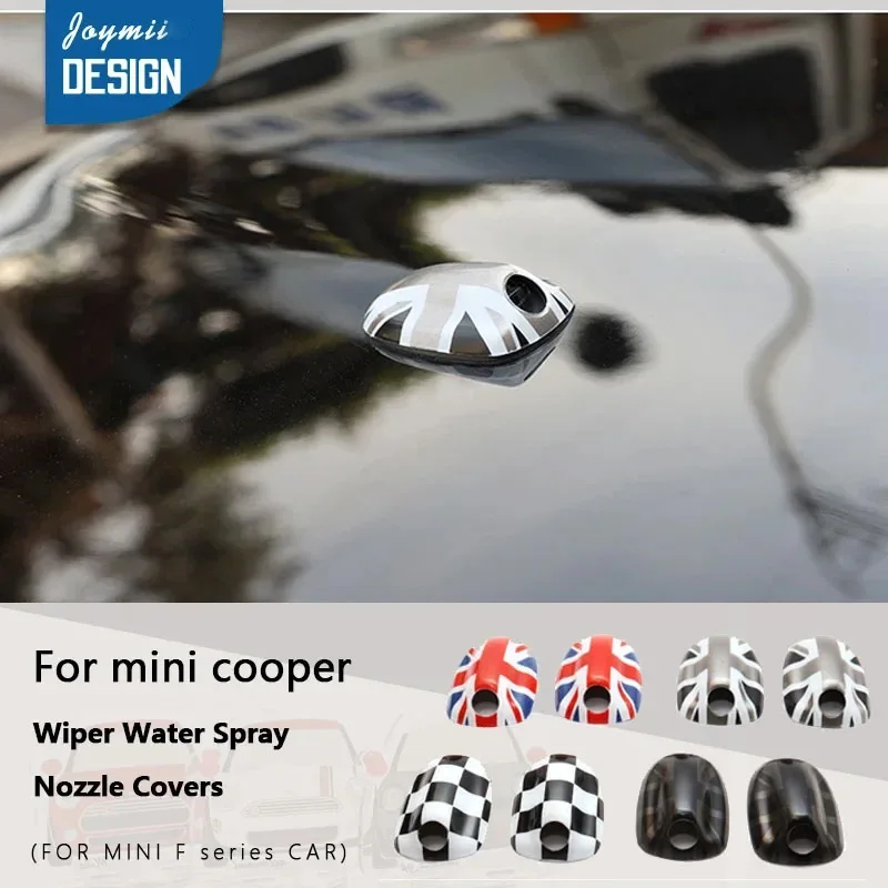 Car-Wiper-Water-Spray-Nozzle-Covers-Night-jack-For-MINI-Cooper-F56 ...