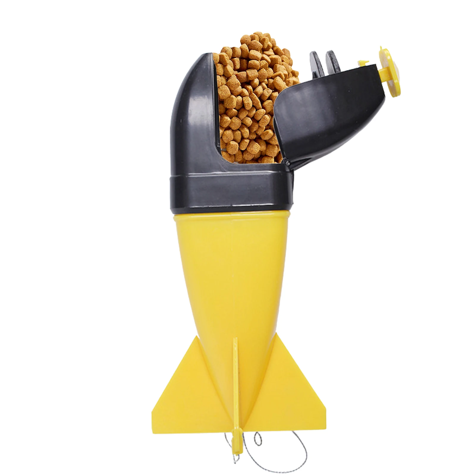 Fishing-Bait-Thrower-Bait-Feeder-Fishing-Bait-Trap-Cage-Rocket-Shape ...