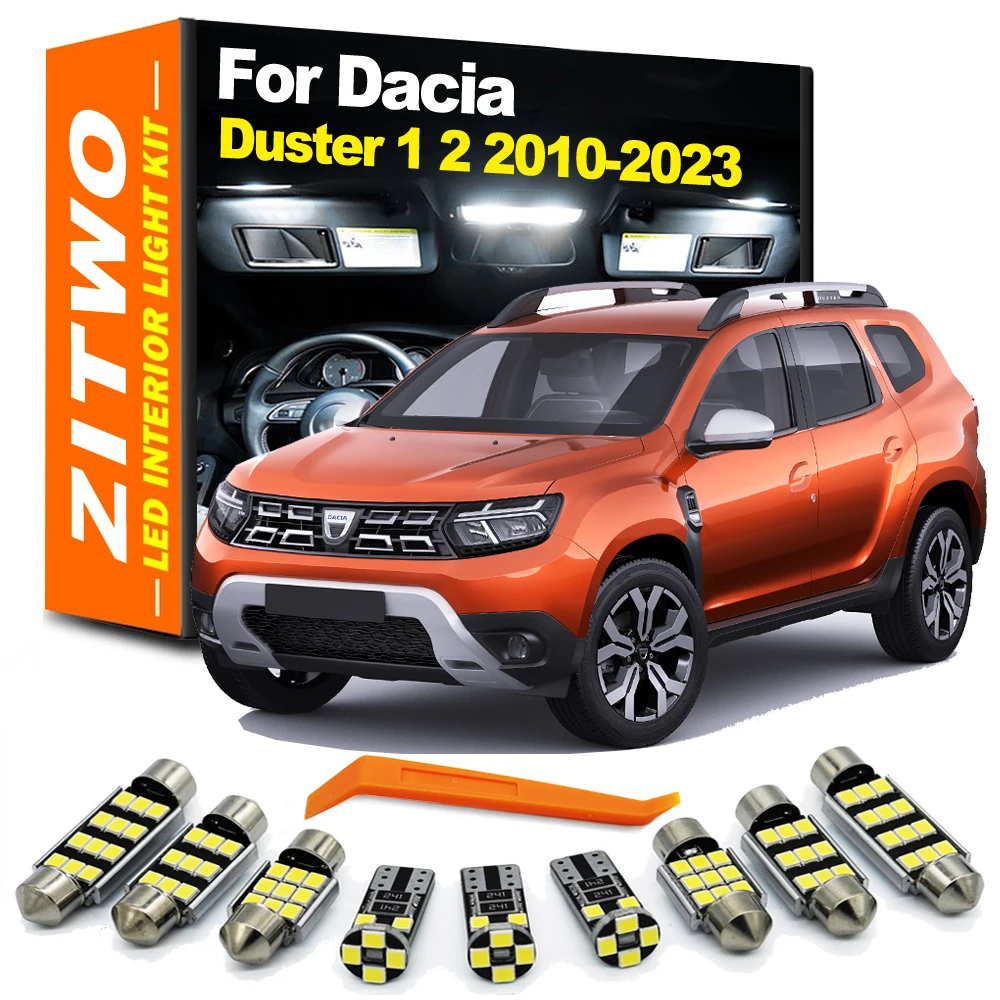 ZITWO-Canbus-LED-Interior-Light-License-Plate-Lamp-Kit-For-Dacia-Duster ...