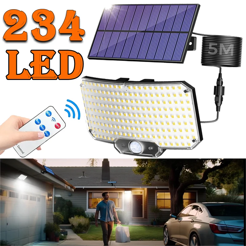 Solar-Light-Outdoor-Super-Bright-Motion-Sensor-Solar-Strong-Power-LED ...