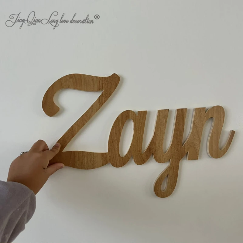 Personalized Wooden Name Signs,Custom Children Name Wall Decor Color ...