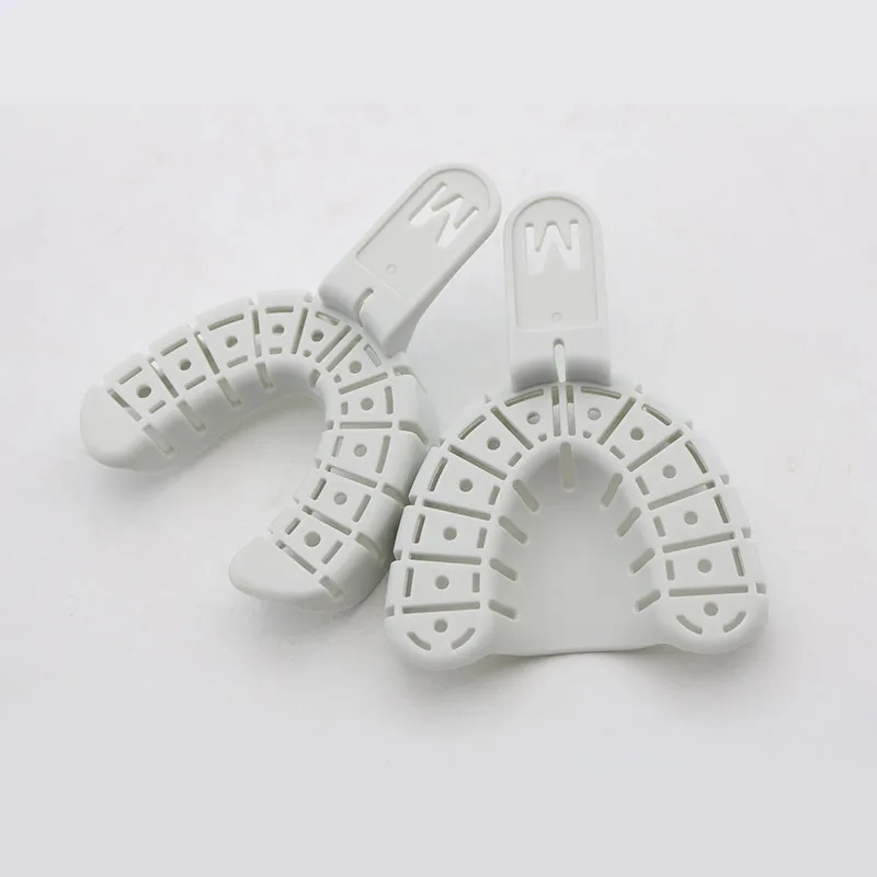 Dental Impression Plastic Trays Without Mesh Tray Dental Care Teeth ...