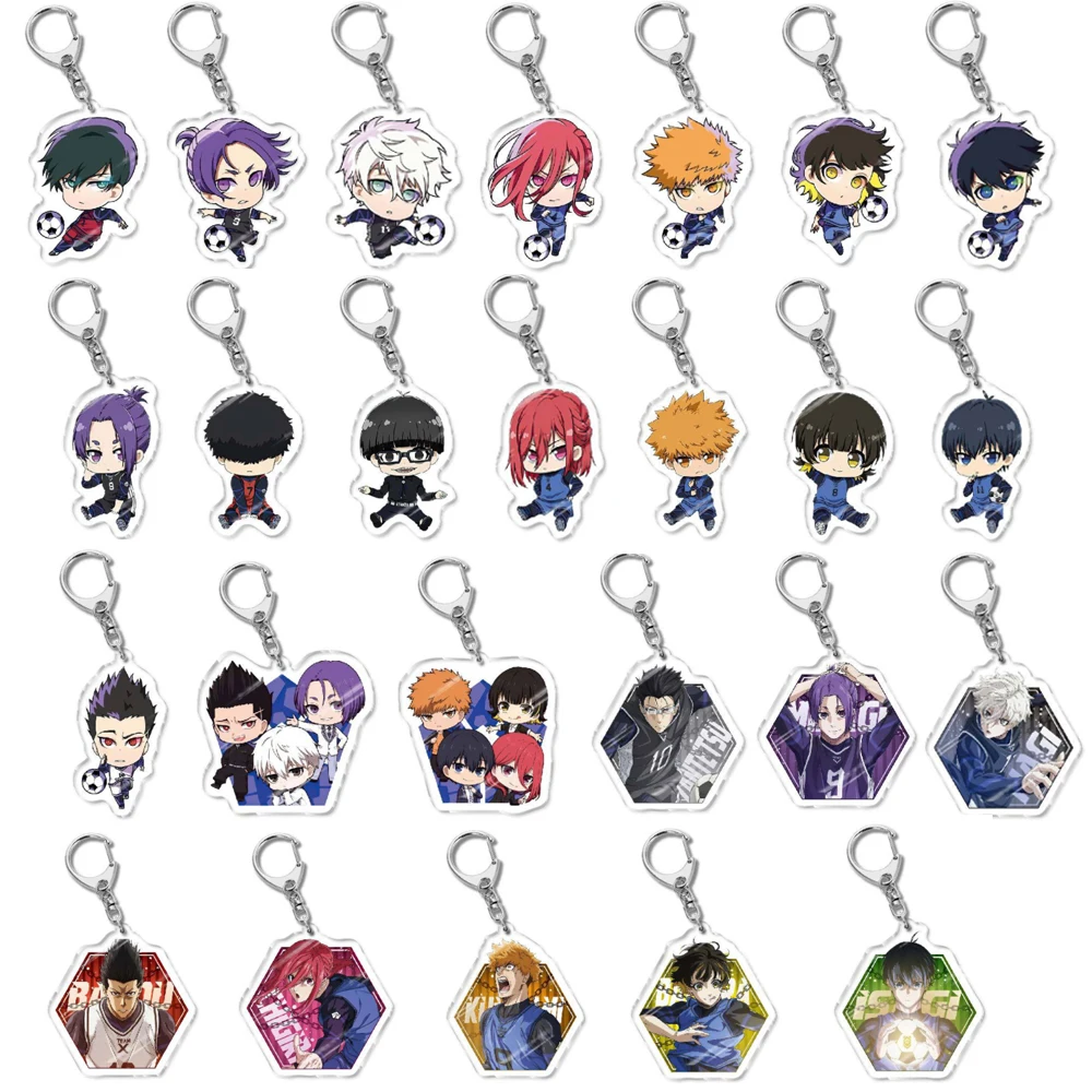 20Pcs-Anime-BLUE-LOCK-Acrylic-Keychain-Isagi-Yoichi-Chigiri-Hyoma ...