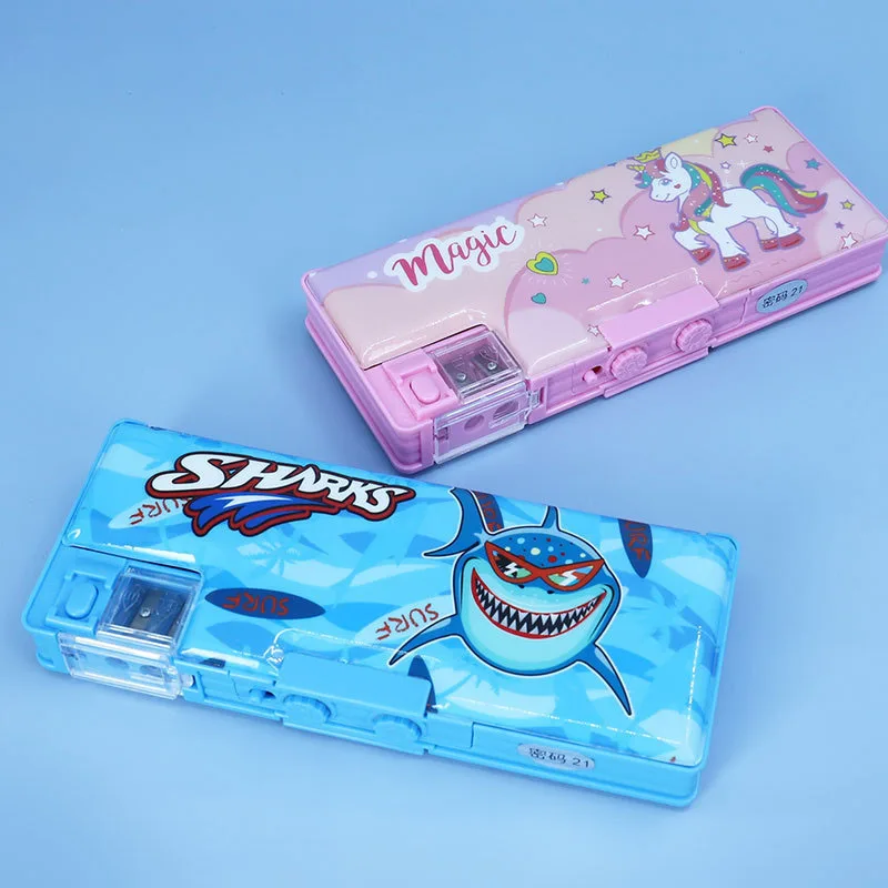 School-pencil-cases-trousse-scolaire-Multifunctional-Stationery ...