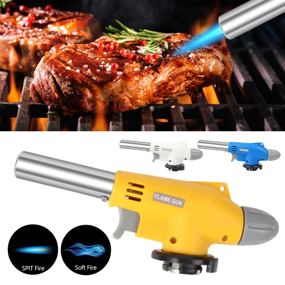 Gas-Torch-Cooking-AutoIgnition-Butane-Adjustable-Kitchen-Cooking-Torch ...
