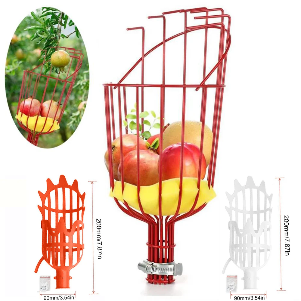 Metal/Plastic Fruit Picker Head Without Pole Fruit Collector Harvest ...