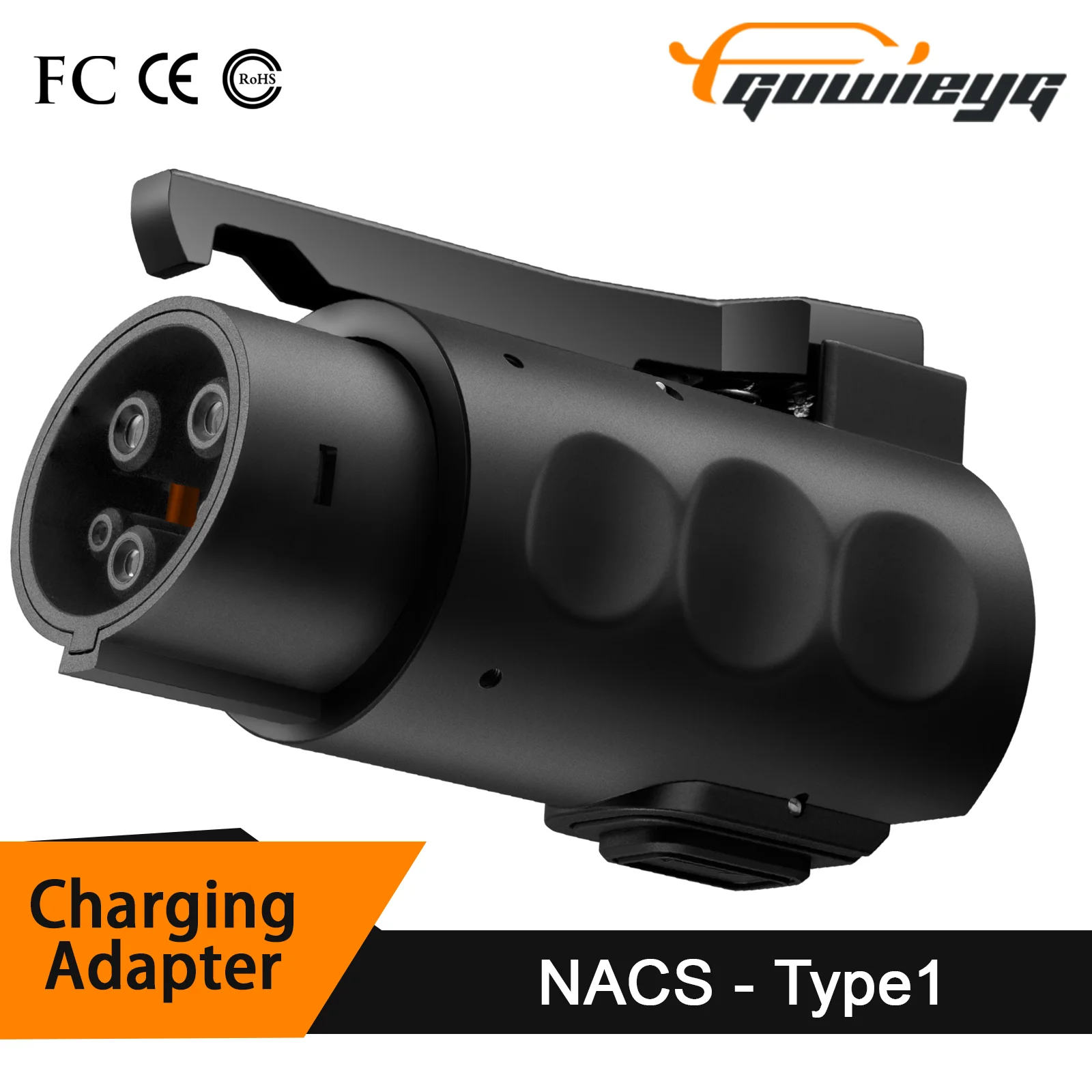 GUWIEGY-For-NACS-to-J1772-Adapter-80A-Fit-for-NACS-Charger-To-J1772 ...