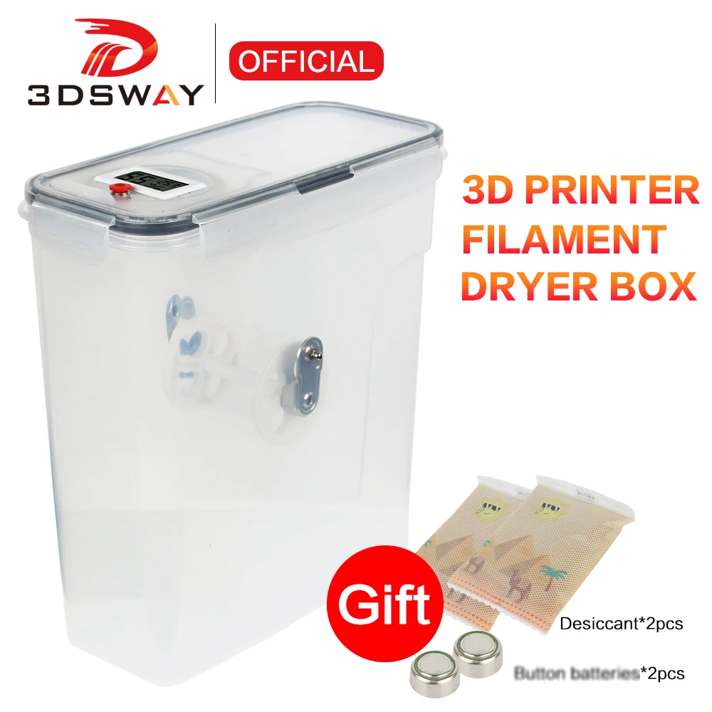 3dsway 3d Printing Filament Box Enclosure Filament Storage Holder ...