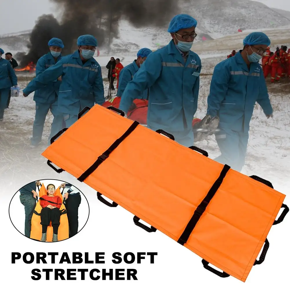 Folding-Soft-Stretcher-Thickened-Canvas-12-Handles-Soft-First-Aid ...