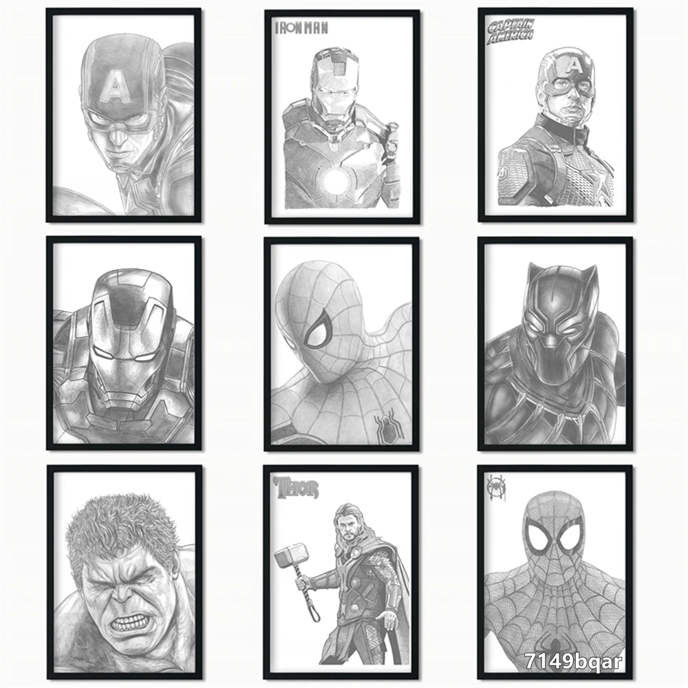 How To Draw Marvel Faces