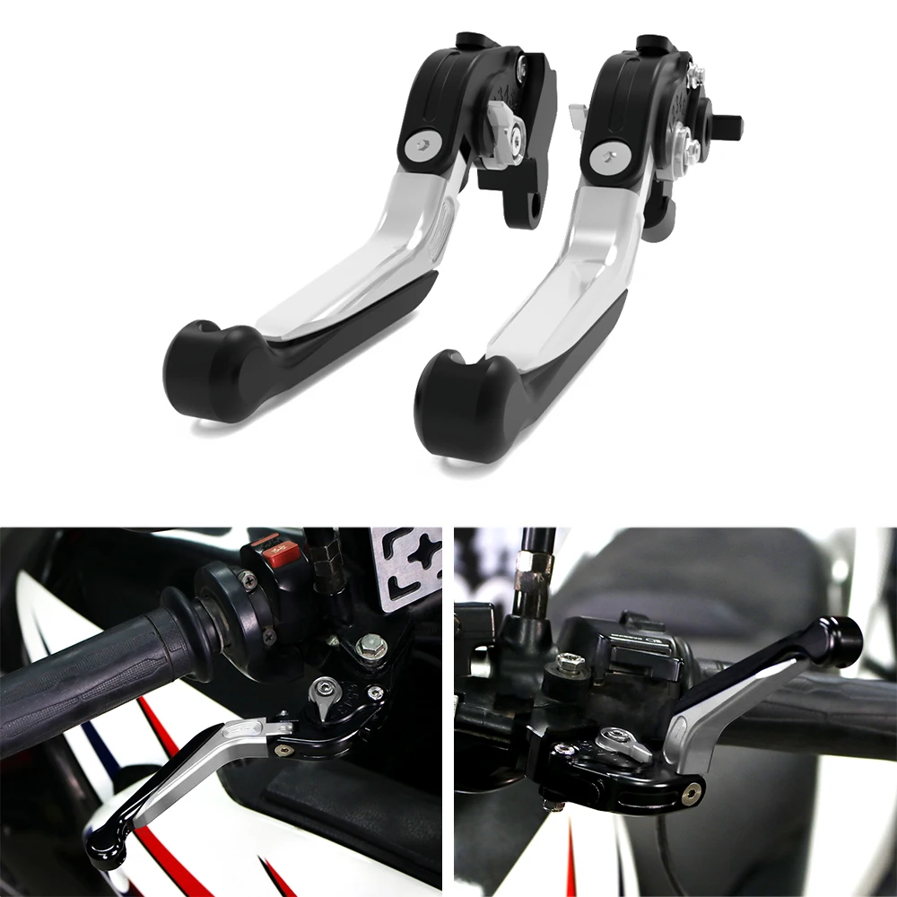 Motorcycle-Adjustable-Brake-Clutch-Levers-For-Triumph-Street-Triple765R ...