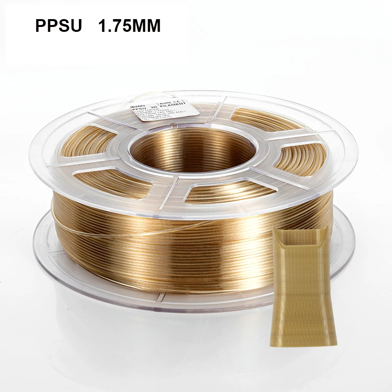 PPSU 1.75mm 3d printer filament Flame Retardant High Temperature and Corrosion Resistant Materials