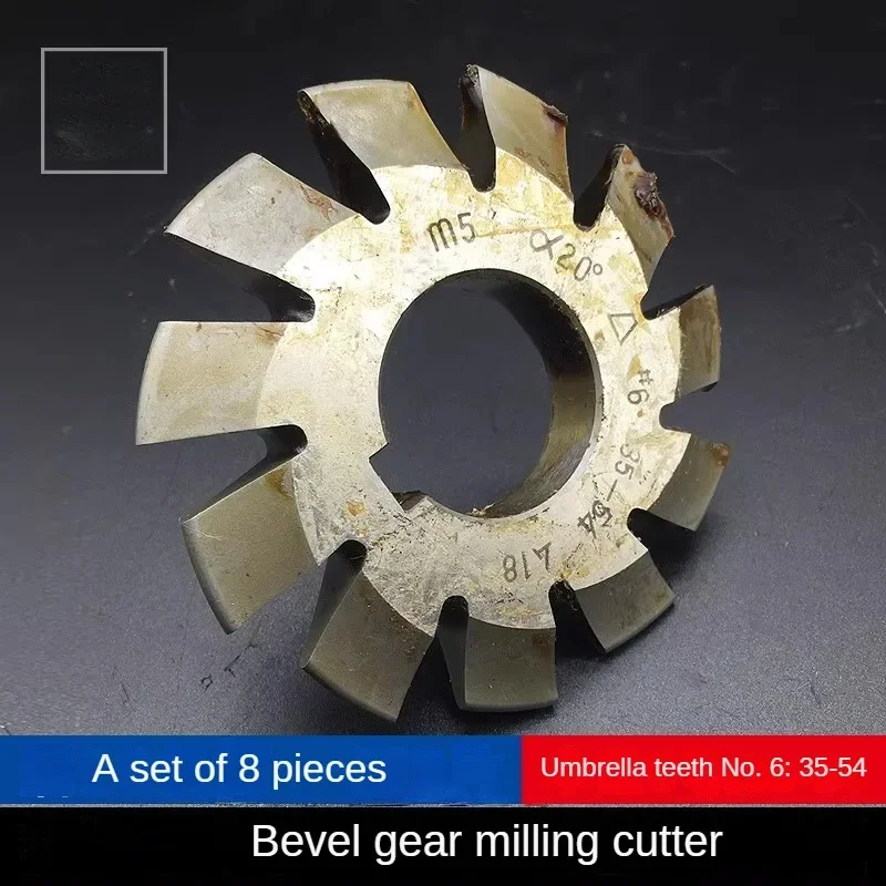 Фреза с конической шестерней M1 M1.5 M2 M2.5 M3 M4 M5 M6 M8 M10 Модуль ...