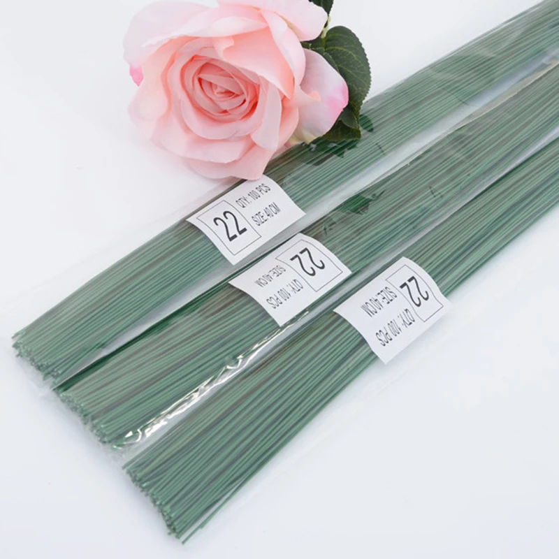 Floral-Art-Special-Wire-Fine-Wire-Green-Wire-Flower-Rod-Diy-Handmade ...
