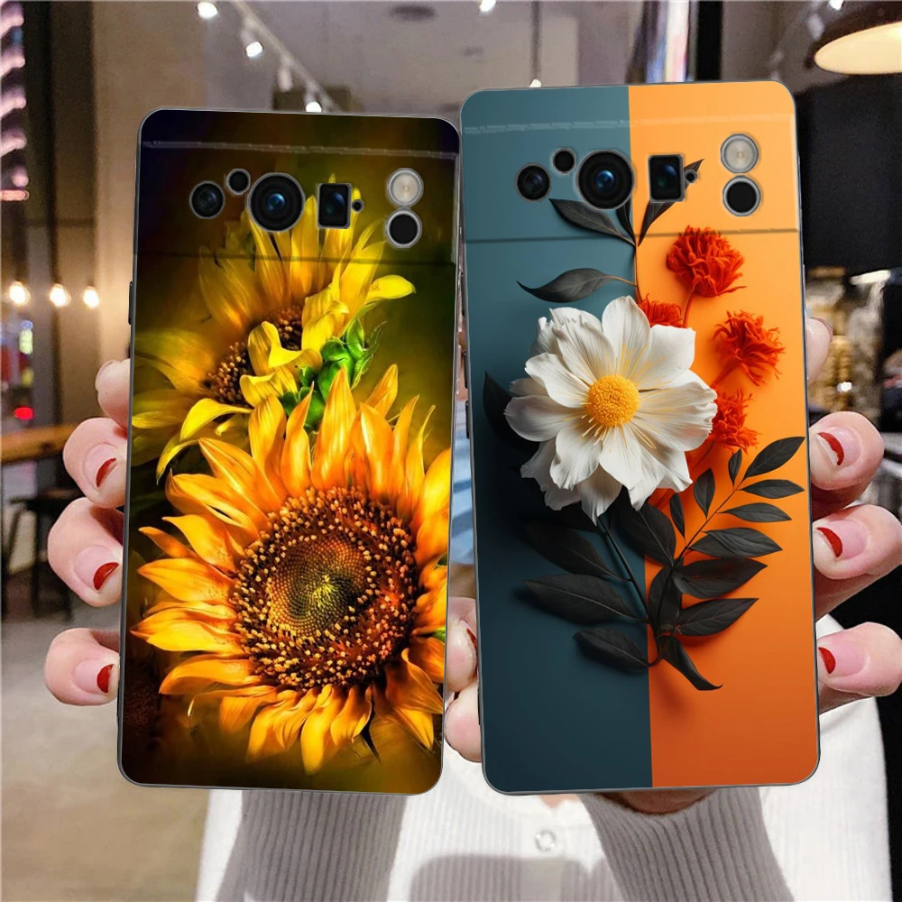Sunflower-Phone-Case-Cover-for-Google-Pixel-8-7-6-7A-6A-Pro-5G ...