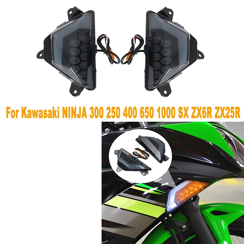 Motorcycle-LED-Turn-Signal-Indicator-Light-Lamp-Flasher-For-Kawasaki ...
