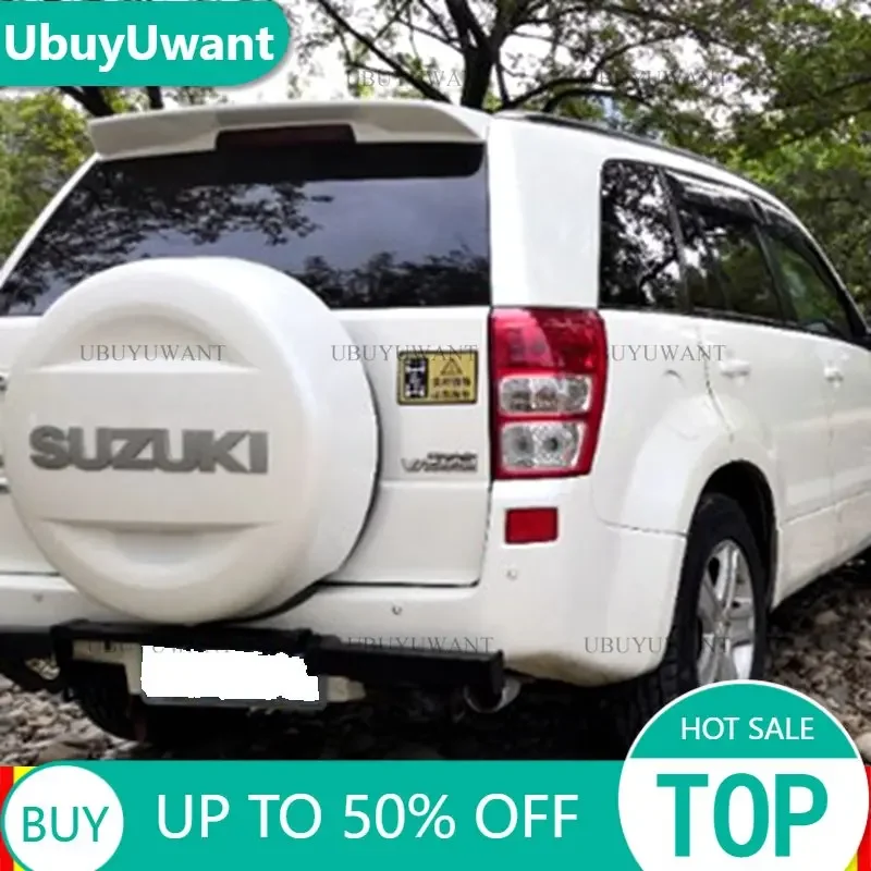 For-Suzuki-Vitara-Spoiler-ABS-Material-Car-Rear-Wing-Primer-Color-Rear ...