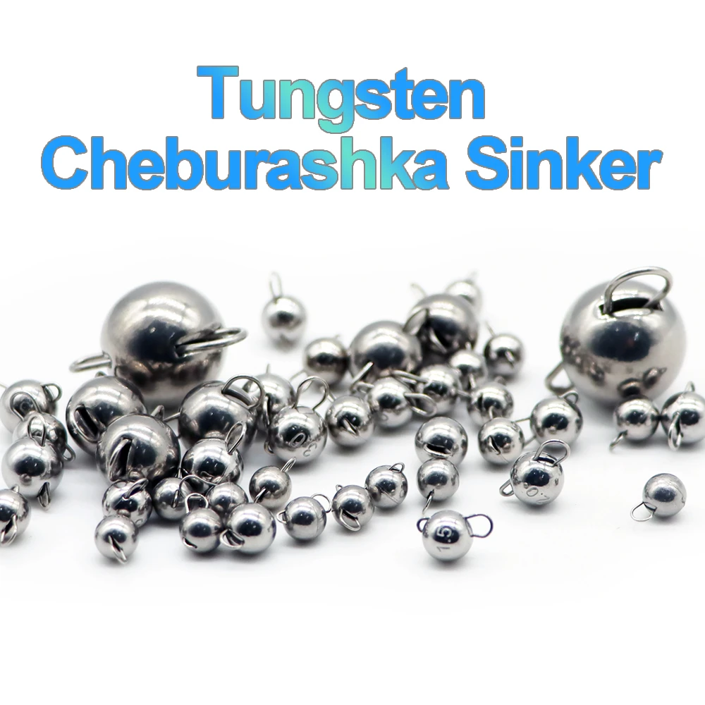 Tungsten Fishing Cheburashka Sinker 1g/1.5g/2g/3g/5g/7g Fishing Accesories Swing Jig Head Bullet ...