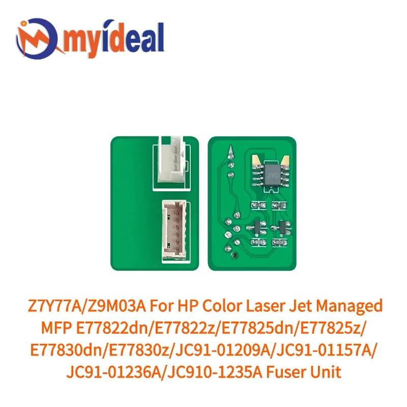 Chip de unidad de fusor Z7Y77A Z9M03A para HP Color Laser Jet ...