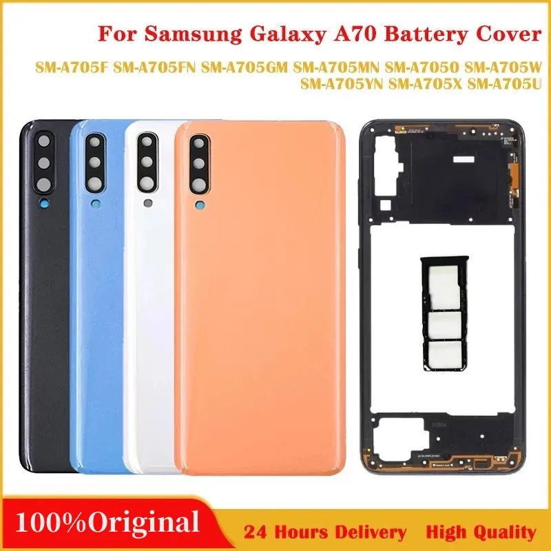 For Samsung Galaxy A70 2019 A705 SM-A705F Middle Frame Plate Bezel A70 ...