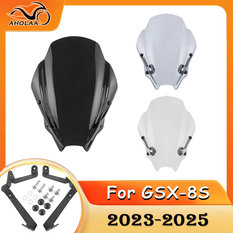 Motorcycle Front Screen Wind Shield Accessories For Suzuki GSX 8S GSX8S ...