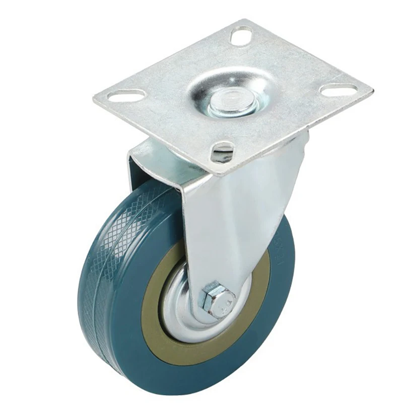 2-5inch-Heavy-Duty-Stem-Caster-Wheels-with-Brake-Plate-Castor-Wheel-for ...
