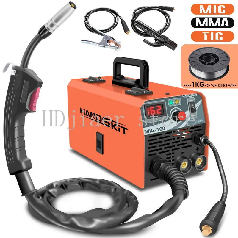 160A IGBT 220V Inverter Welder - Gasless MIG-160/MMA/TIG/MAG for ...