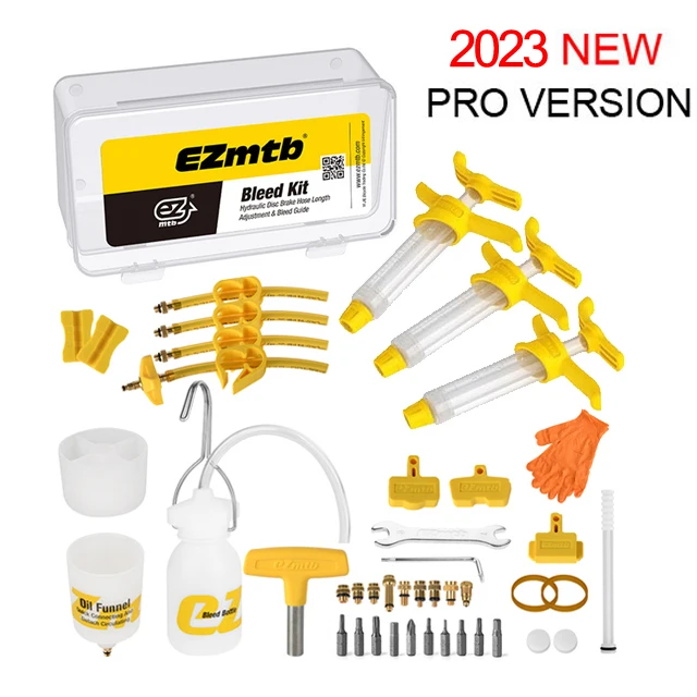 2023 Ezmtb PRO Bicycle Hydraulic Disc Brake Oil Bleed Kit Tools For ...