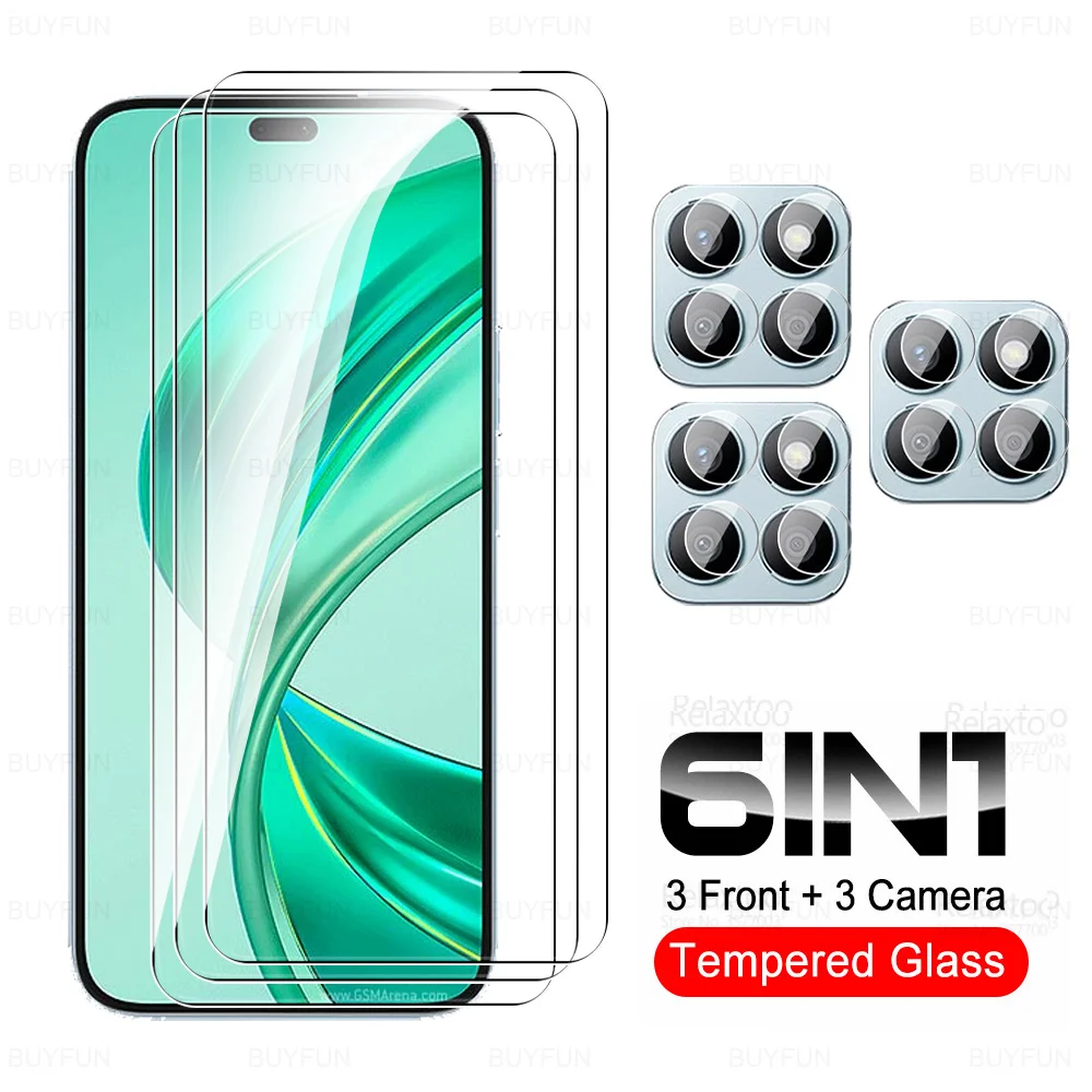 6-in-1-For-Honor-X8b-4G-Tempered-Glass-Full-Cover-Screen-Protetcor ...