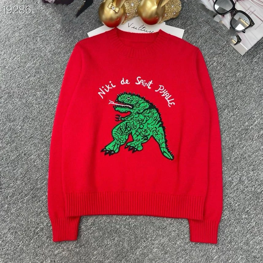 qe0503 Fashion women's Sweaters 2024 Runway Luxury European Design ...